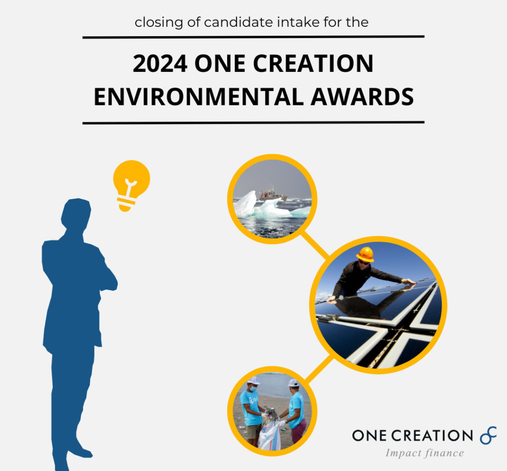 ONE CREATION ENVIRONMENTAL AWARDS 2024: Record Number of Applications ...
